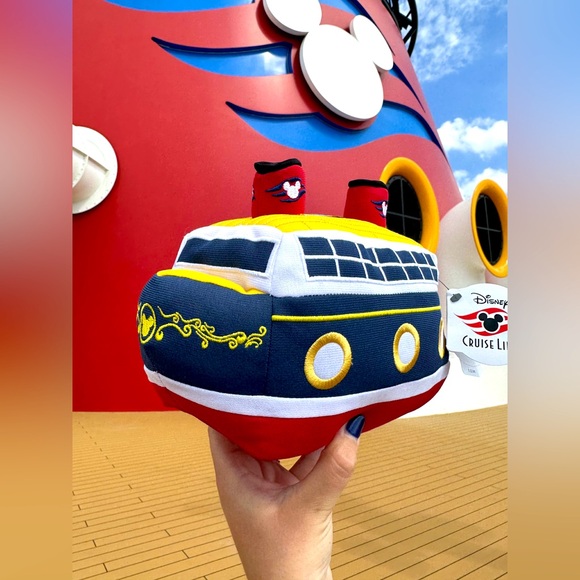 Disney | Toys | Disney Cruise Line Plush Mickey Mouse Ship Nwt | Poshmark